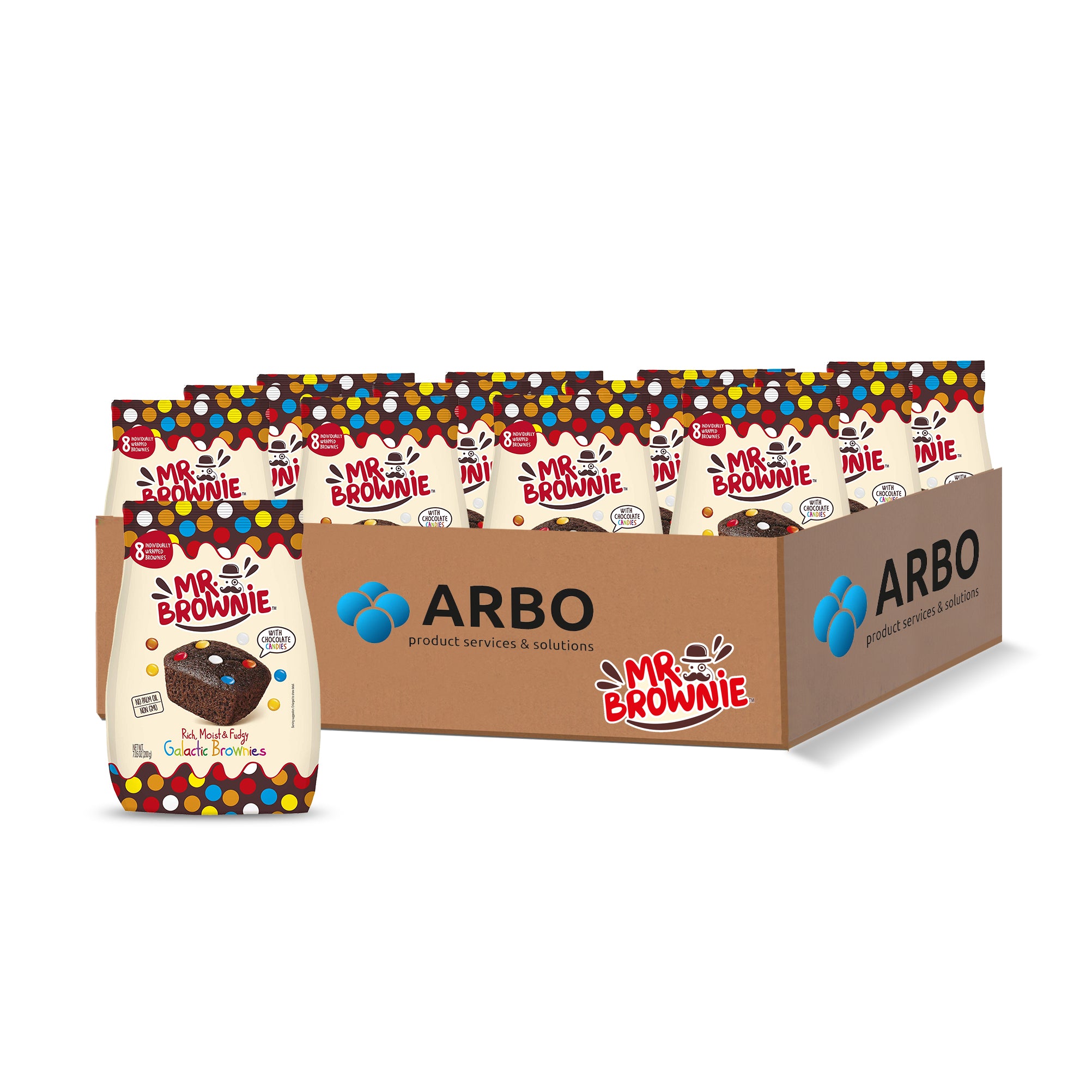 Mr. Brownie Galactic 200g - 12er Pack – Arbo-Wholesale