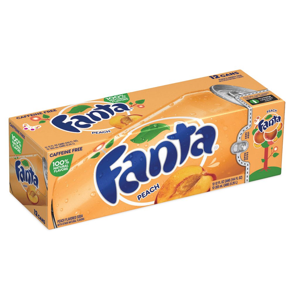 Fanta Peach USA 12x 355ml – Arbo-Wholesale